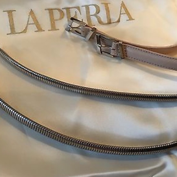 La Perla | Shoes | La Perla Leather Booties With Ankle Strap Size Eu ...